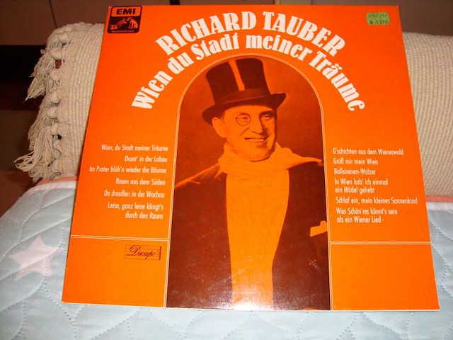 Richard Tauber - Wein Du Stadt meiner Traume -LP-(EMI)