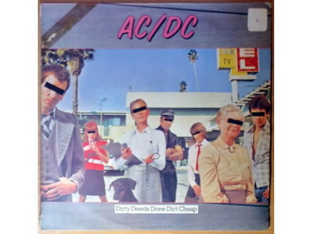 LP AC/DC - Dirty Deeds Done Dirt Cheap (1982) odlična