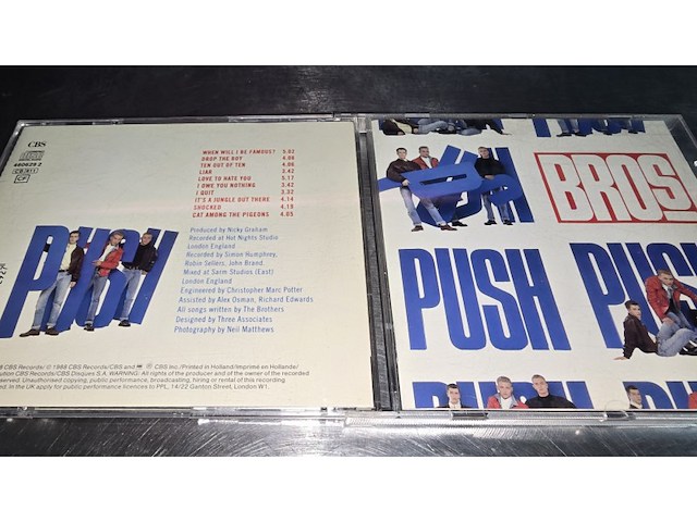 Bros - Push , ORIGINAL