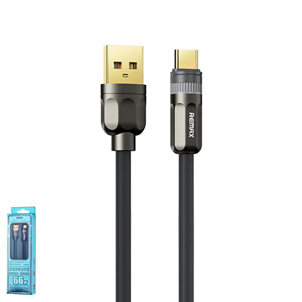 REMAX DATA kabl Cofruite 66W TIP C RC-C065 1.2m crni, REMAX