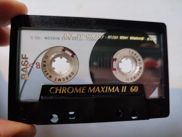 BASF - CHROME MAXIMA II 60 - koriscena kaseta