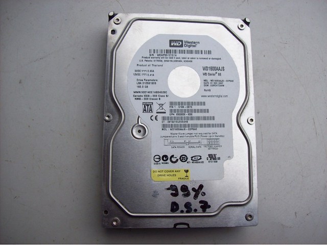 160 Gb WD sata II - 3.5 inca WD1600AAJS Caviar SE