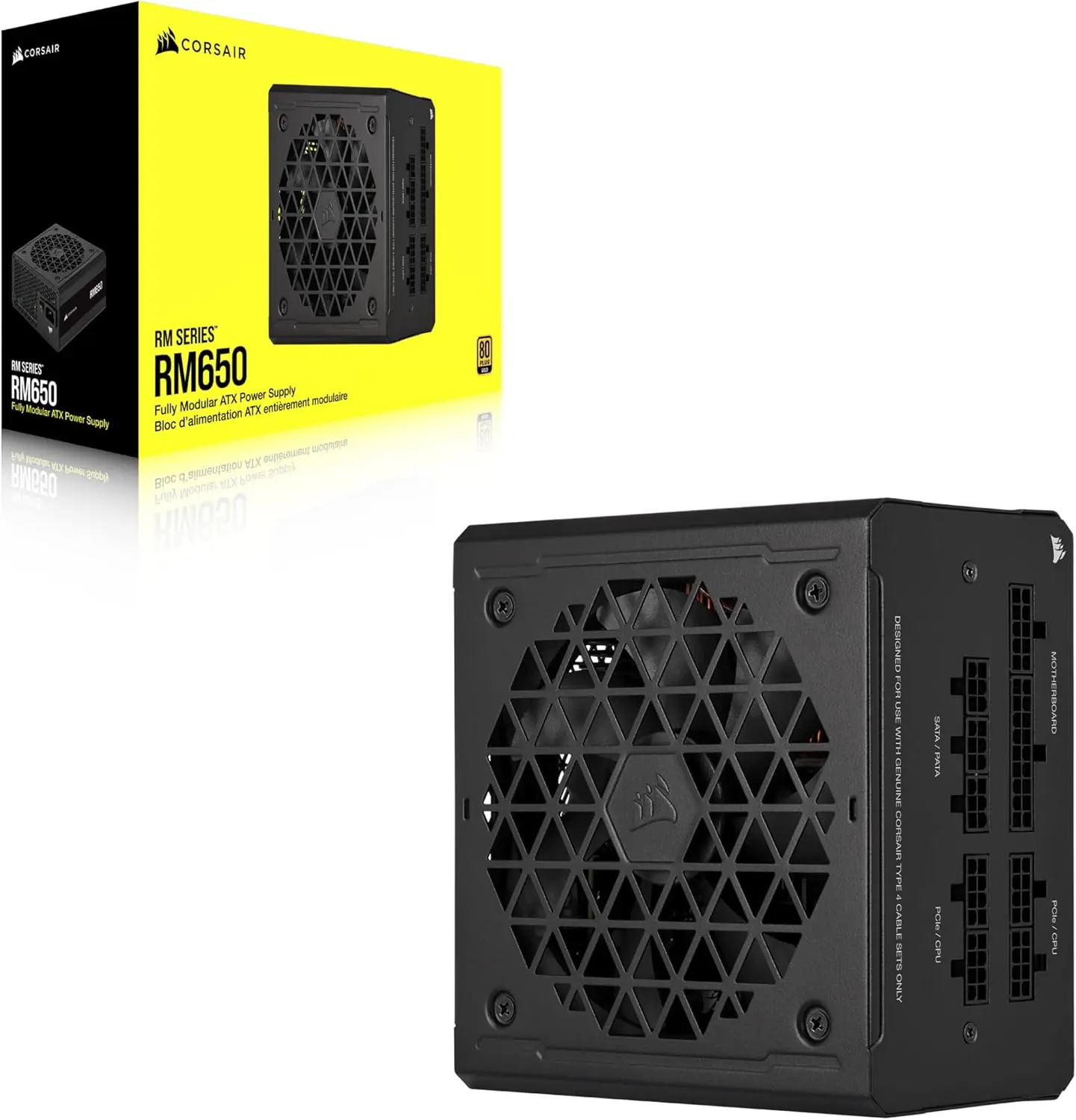 Corsair napajanje RM650 650W/modularno/ATX/80+Gold/crna