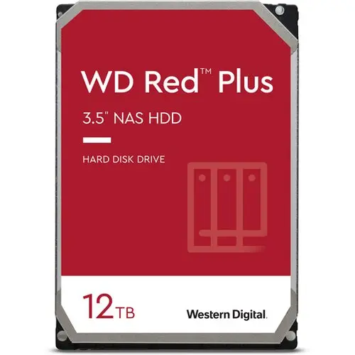 WESTERN DIGITAL Hard disk Red Plus WD120EFBX, 12TB, 256MB, 3.5" SATA, 7200rpm