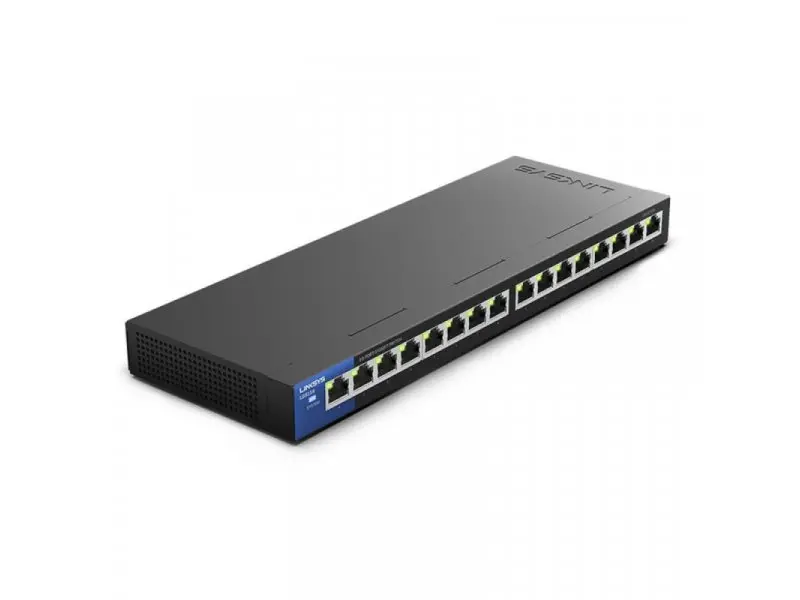 LINKSYS LGS116-EU Svič, 16 port Crni