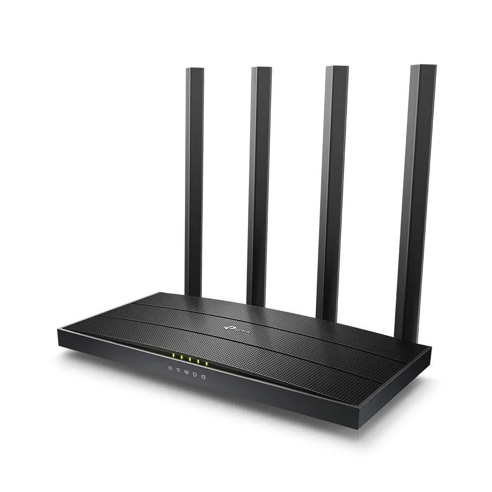 TP-LINK Bežični ruter ARCHER C6 Wi-Fi AC1200 867Mbps 300Mbps 1xGWAN 4xGLAN 4 antena crni