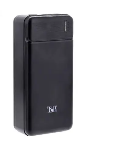 Tnb PBU30000 Powerbank Eksterna baterija 30 000mAh, USB-A i USB-C, Crna