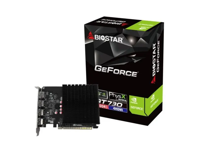 BIOSTAR Grafička kartica NVidia GeForce GT730 4GB GDDR3 64bit 4xHDMI VN7313TG46