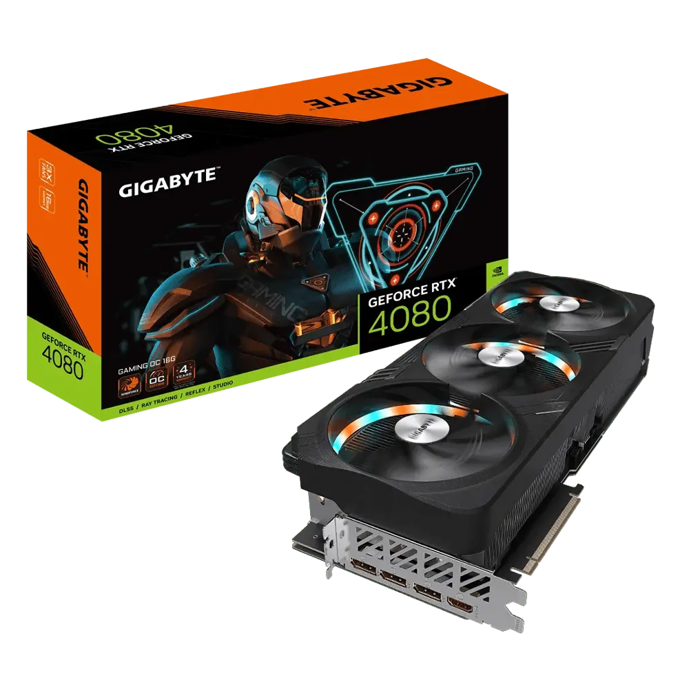 GIGABYTE Grafička kartica RTX 4080 GV-N4080GAMING crna