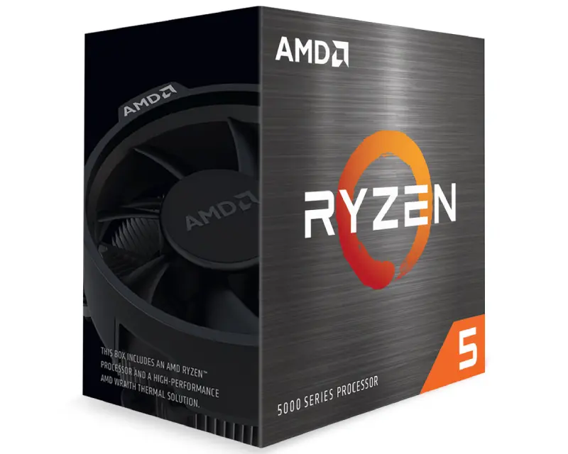 AMD procesor Ryzen 5 5600T 6 cores do 4.5GHz Box (100-100001584BOX)