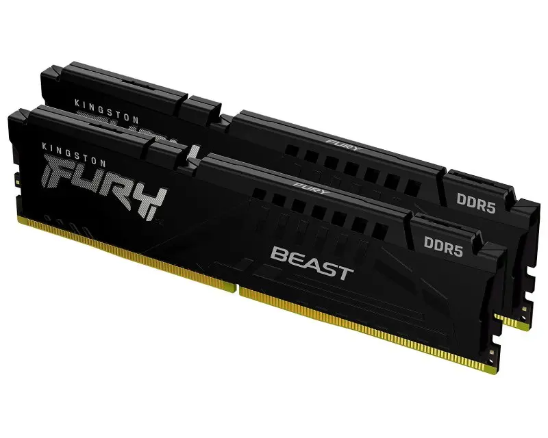 KINGSTON RAM Memorija Fury Beast DIMM DDR5 64GB (2x32GB kit) 5200MT/s KF552C36BBEK2-64 Expo