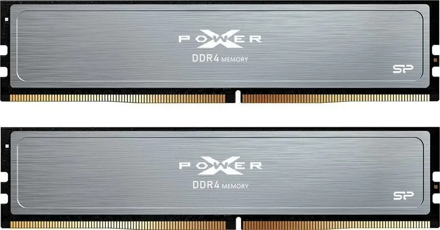 Silicon Power RAM memorija DDR4 16GB (2x8GB) 3200MHz [XPOWER Pulse] CL16 1.35V UDIMM, XMP2.0 & EXPO, w/Heatsink, Memory Kit SP016GXLZU320BDI