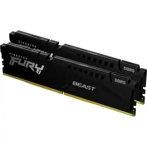 Kingston Fury Beast KF564C32BBK2-32 Memorija DDR5, 32GB (2x16), 6400MHz, Crni