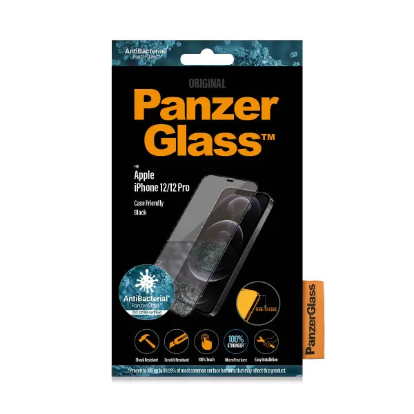 PANZERGLASS Zaštitno staklo za iPhone 12/12 Pro Case Friendly AB