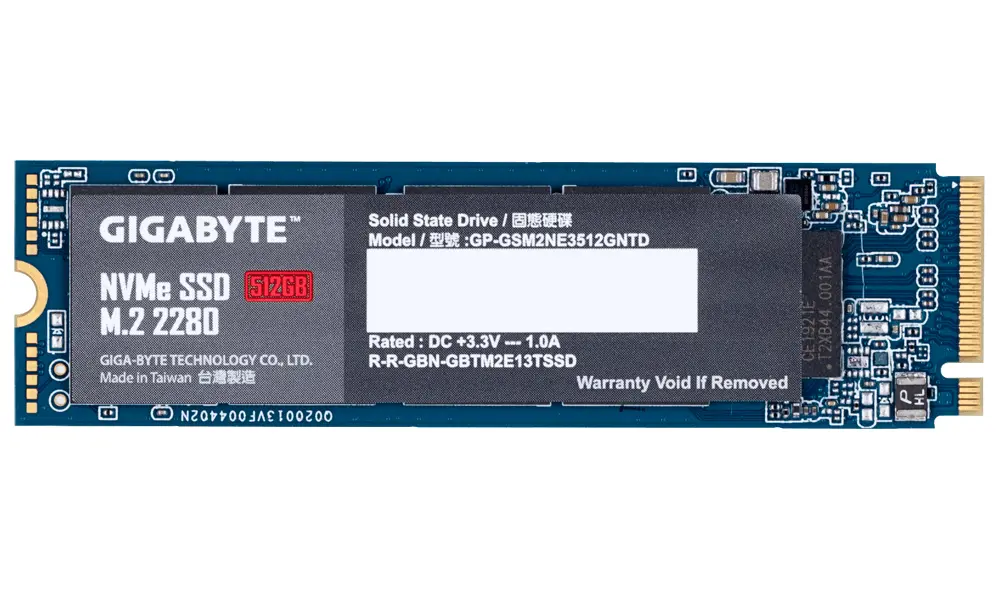 GIGABYTE SSD M.2 NVMe 512GB GP-GSM2NE3512GNTD 1700MBs/1550MBs