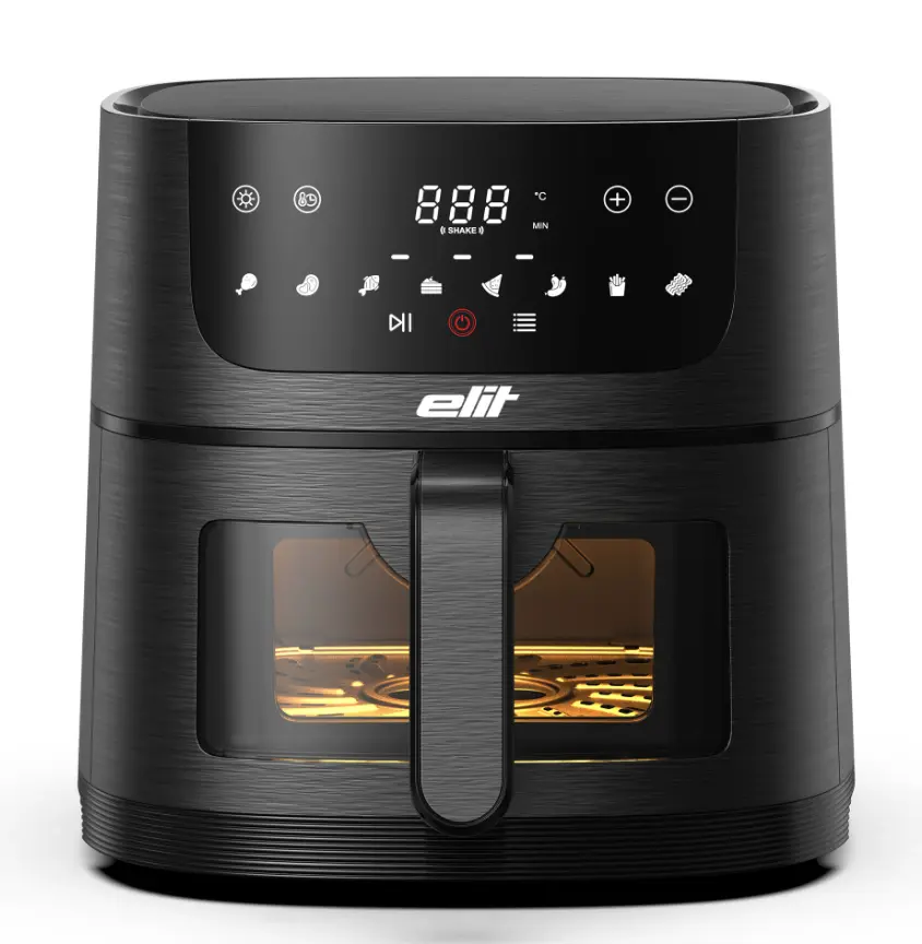 ELIT Air fryer Nutrifry AF4000, 4L, 1350W, Crni