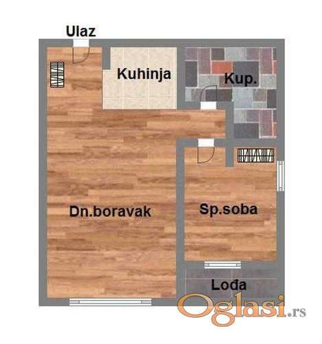 - 46m2 - Dvosoban - Premium investitor -