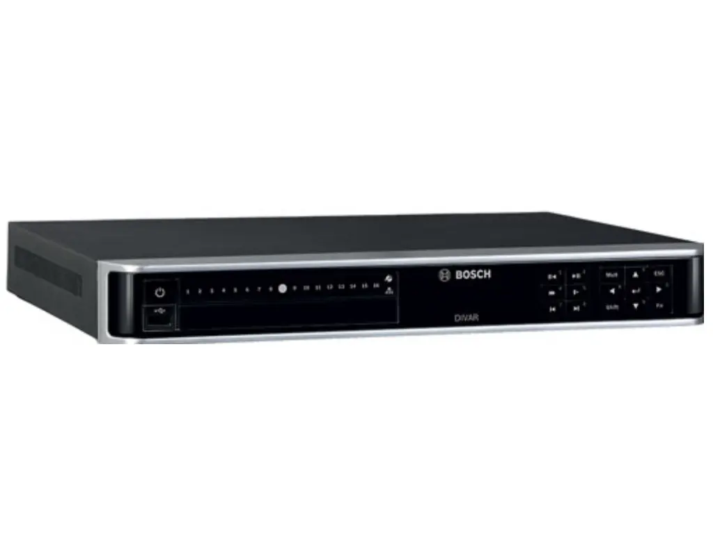 BOSCH Network recorder NVR DIVAR 2000 16ch, 8PoE sivi