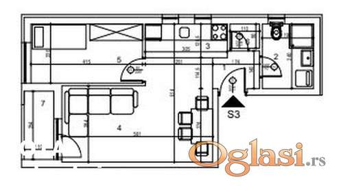 Stan NOVI SAD,LIPOV GAJ - 42 m2 69220 €, ID: 1098264