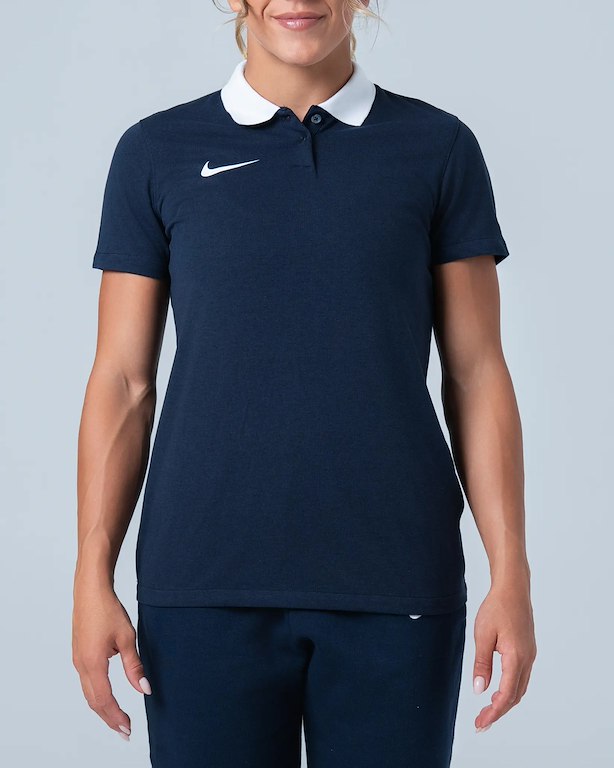 NIKE Polo ženska majica kratkih rukava, Teget