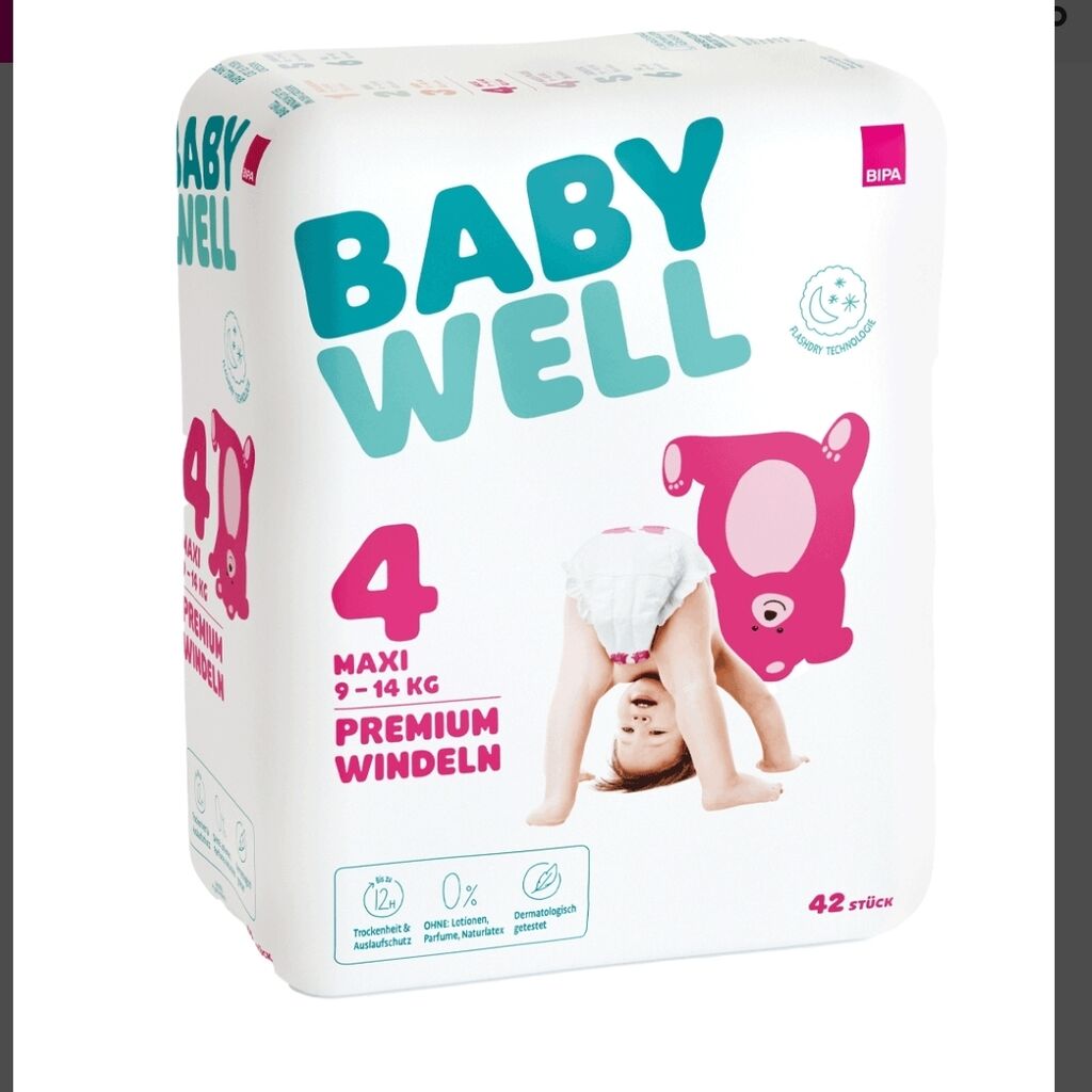 Pampers velicina 4 Za bebe od 9 do 14kg 42kom za 800dinara Iz Austrije