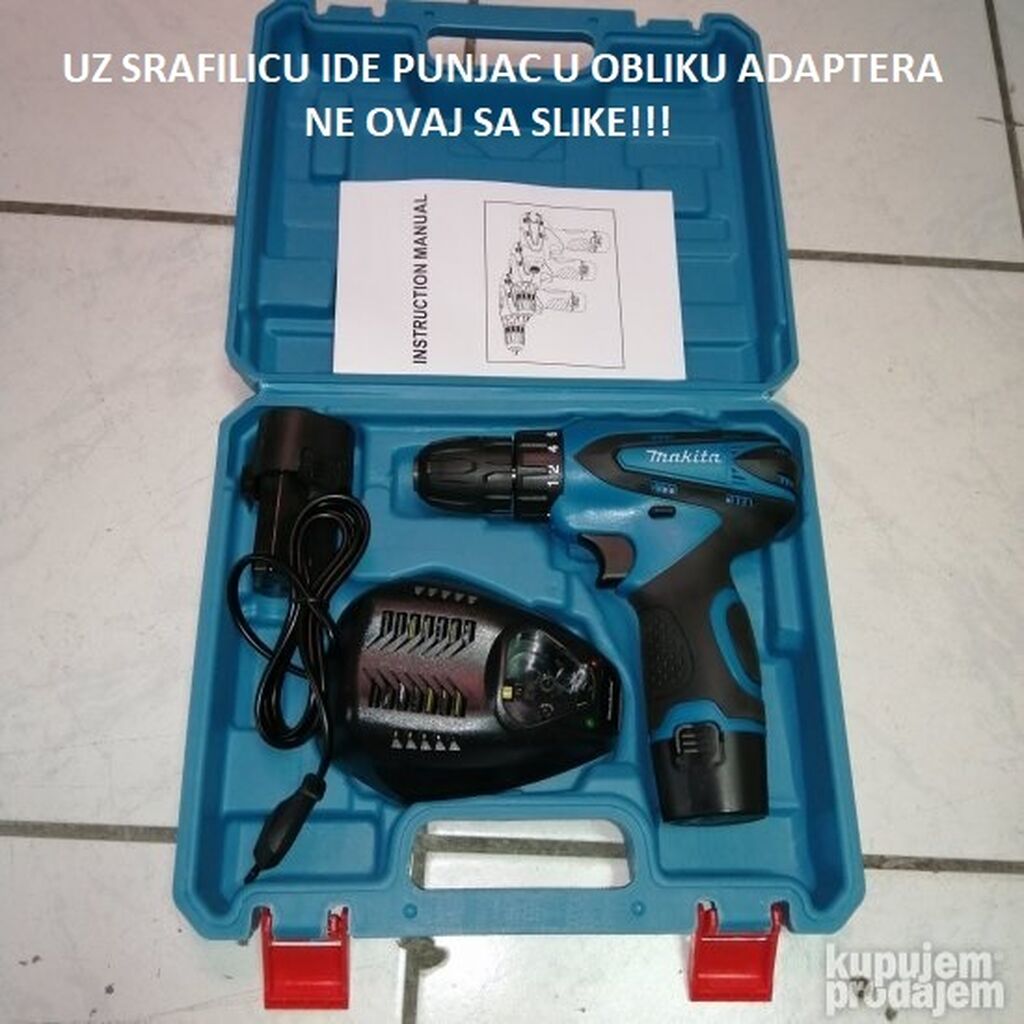 Makita Aku srafilica/busilica 12V Novo u fabričkom pakovanju! Cena