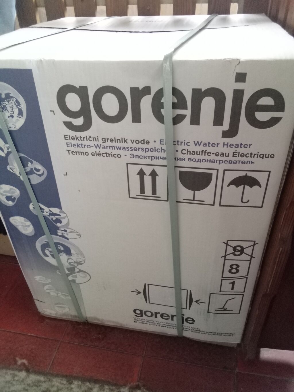 Bojler 50 l,neotpakovan,marka gorenje cena 8000