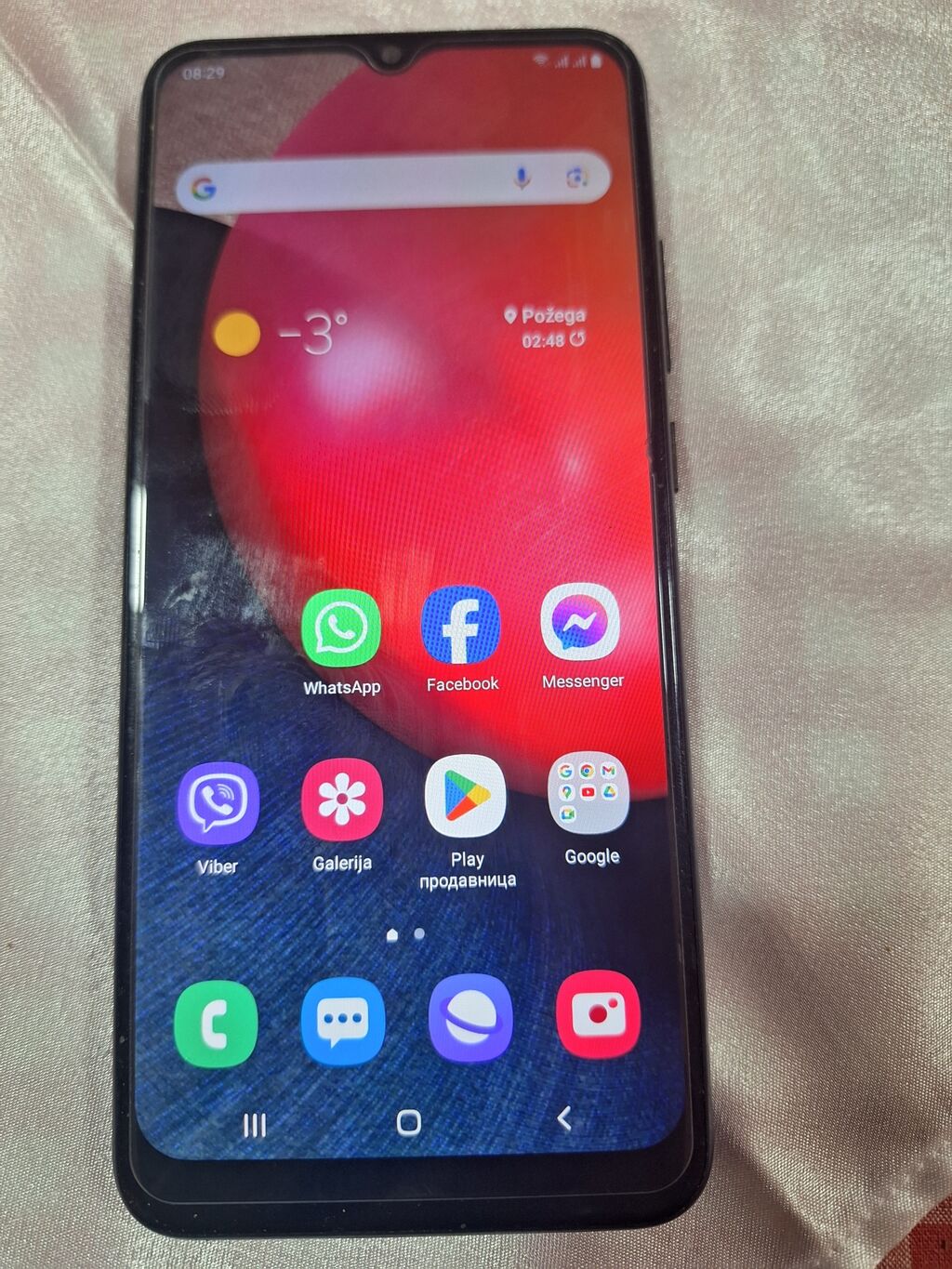 Samsung A02 S, 32 GB, bоја - Crna