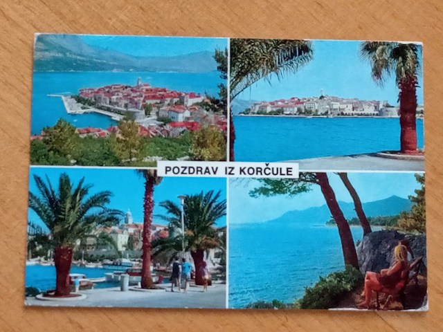 Korčula - Hrvatska - Putovala 1970.g -