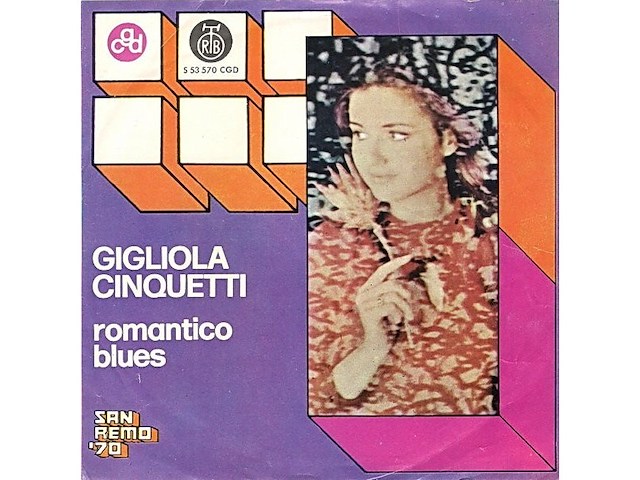 Gigliola Cinquetti – Romantico Blues 7` SINGL