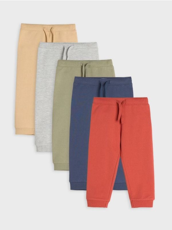 SINSAY - PANTALONE 5 PACK - PEPALJASTO ZELENA