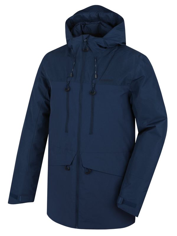 MEN'S FILLED WINTER JACKET HUSKY NEBET M DARK BLUE