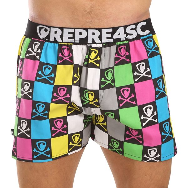 MEN'S BOXER SHORTS REPRESENT EXCLUSIVE MIKE BONES MONOSCOPE