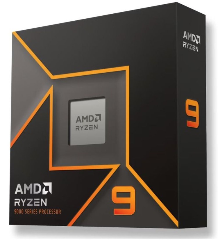 CPU AMD RYZEN 9 9900X 12 cores do 5.6GHz Box (100-000662WOF), AM5