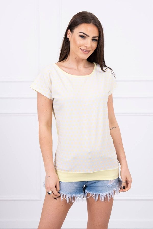 BLOUSE WITH STARS, YELLOW