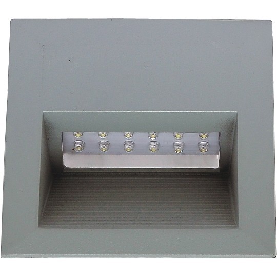 -R M802 12x0.1W 6400K zidna LED lampa-spoljna kvadratna IP54 Mitea Lighting