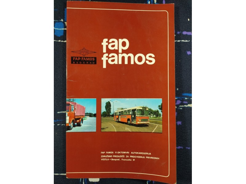 Fap Famos Jugoslavia Auto-Atlas