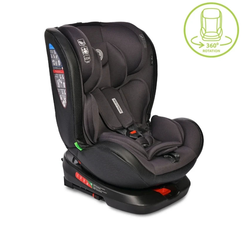 Lorelli Bertoni Nebula i-Size auto sedište za decu 40-150cm Isofix-Black