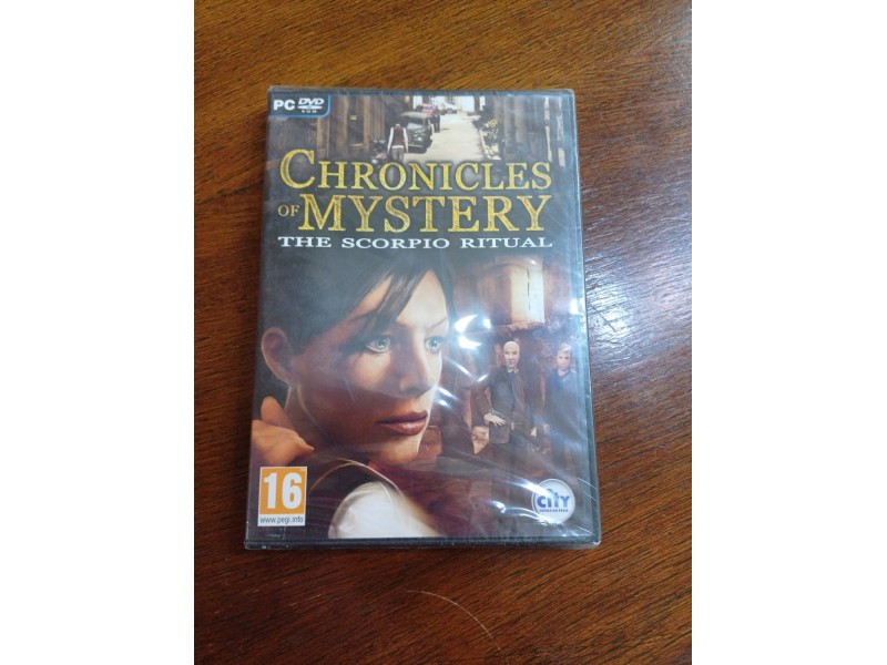 CHRONICLES of MYSTERY - The Scorpio Ritual PC CD ROM