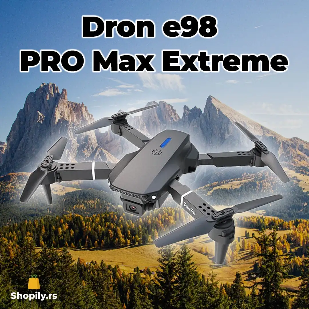 Mini dron sa kamerom e98 PRO Max Extreme