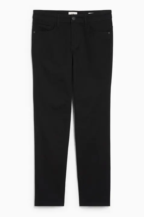 C&A Muške pantalone, Slim Fit, Strech, Crne