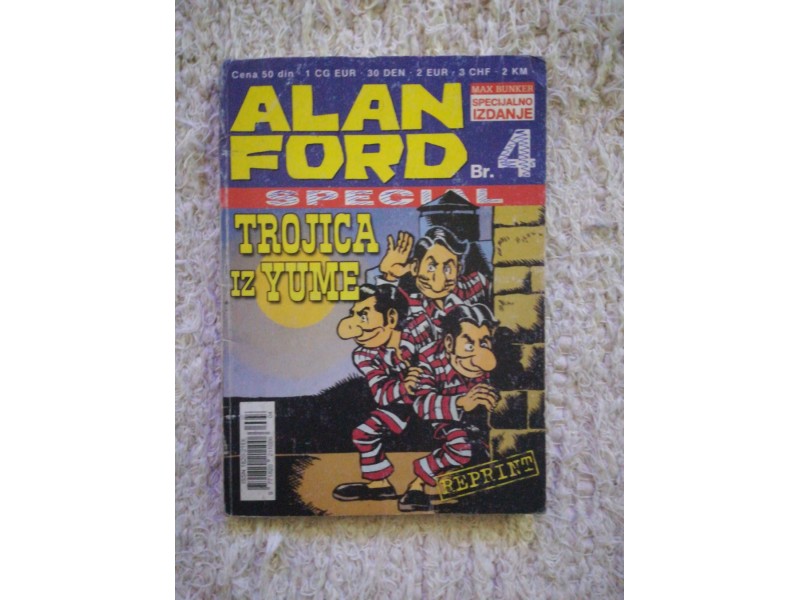 ALAN FORD SPECIJAL br. 4 Trojica iz Yume