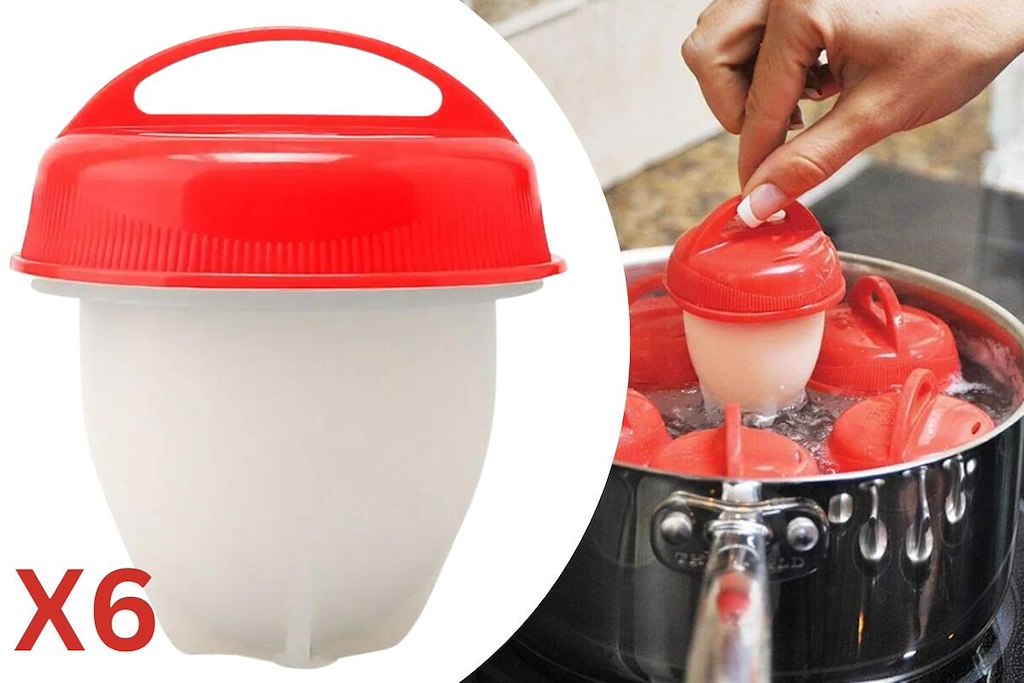 EggCook kompletan set za kuvanje jaja, 6 komada TOP OFFER