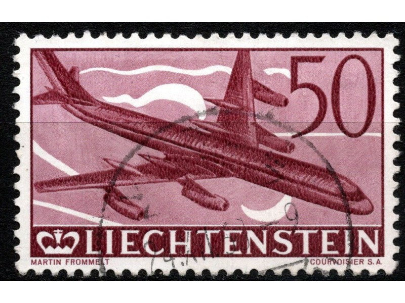 Liechtenstein Furstentum 1960.