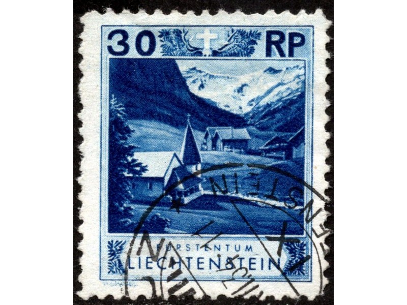 Liechtenstein Furstentum 1930.