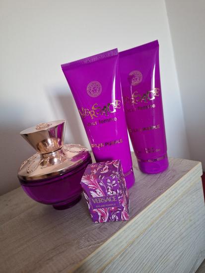 Versace dylan purple set