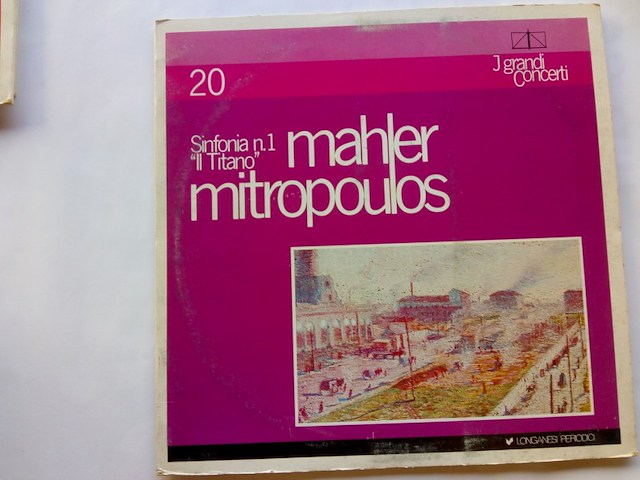 Grandi concerti 20 - LP - Maler - Mitropoulos