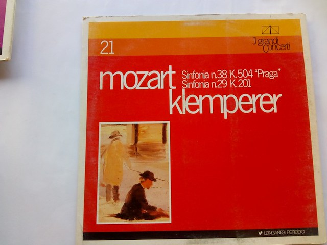 Grandi concerti 21 - LP - Mocart - Klemperer