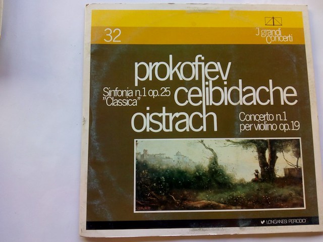 Grandi concerti 32 - LP - Prokofjev - Celibidache