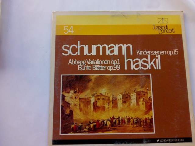 Grandi concerti 54 - LP - Šuman - Haskil